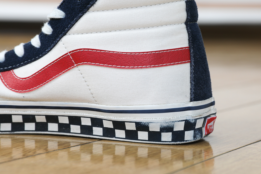 スタンダードカリフォルニア ×バンズ スケートハイ VANS SD SK8-Hi V38OG US9 JP27cm 限定 STANDARD ...