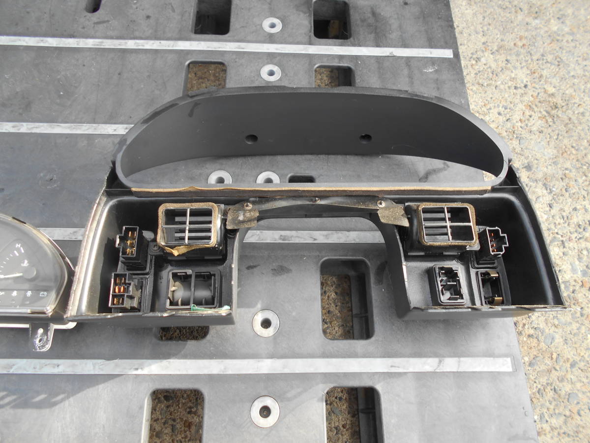 S13シルビアKs 180SX 純正 スピ-ドメ-タ-/メ-タ-カバ- 割れ無し A527(計器、追加メーター本体)｜売買されたオークション ...