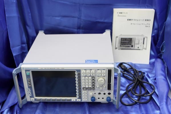 ROHDE&SCHWARZ/EMIテストレシーバー ESCI/9kHz 3GHz セルフテストOK 312325S(その他)｜売買された ...
