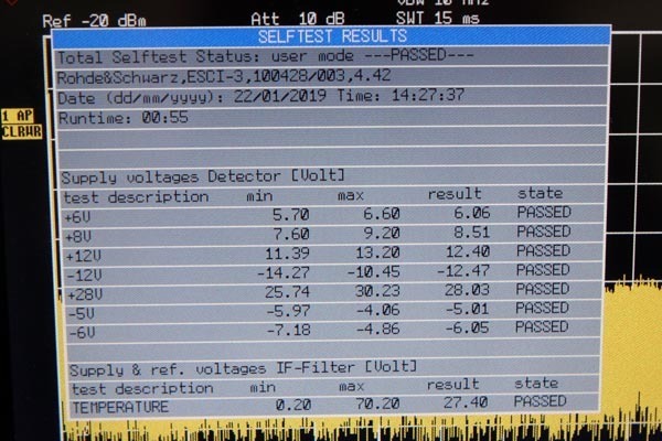 ROHDE&SCHWARZ/EMIテストレシーバー ESCI/9kHz 3GHz セルフテストOK 312325S(その他)｜売買された ...