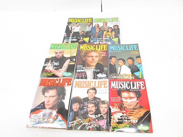 02 65-133158-13 ミュージック ライフ MUSIC LIFE 1981年9-12 1982年1-4 QUEEN 雑誌 旭65 ...