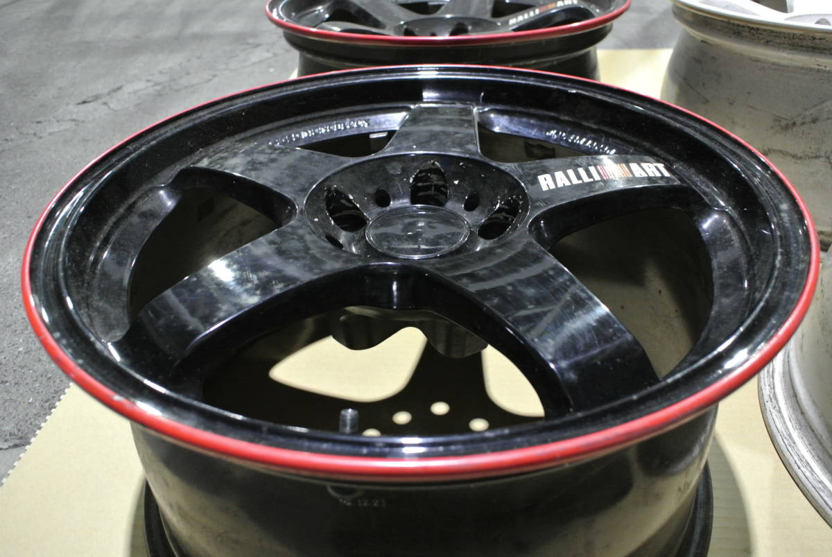 RALLIART Evolution R-01 RAYS製 9Jx17 2本 9.5Jx17 2本 PCD114.3 5H(社外品)｜売買され ...