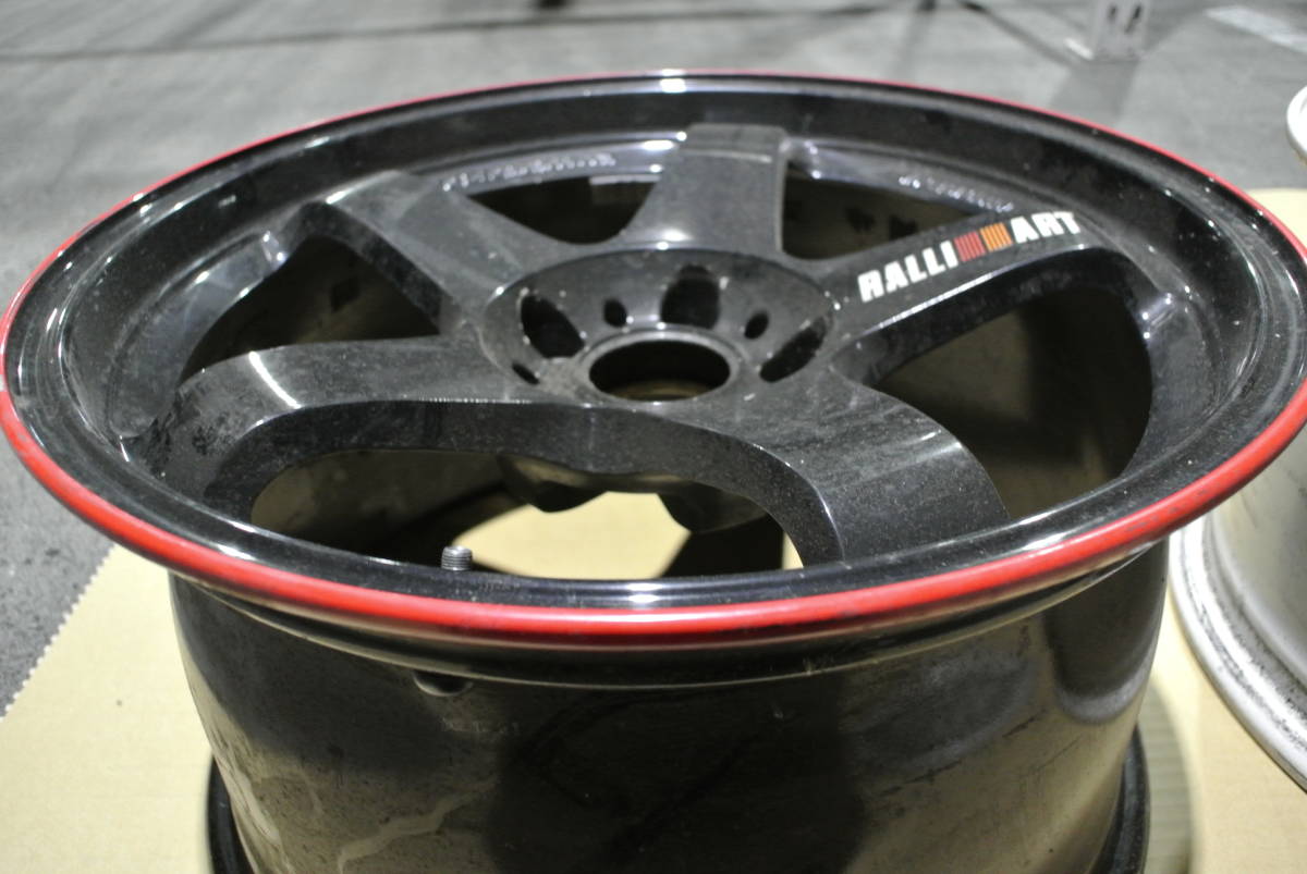 RALLIART Evolution R-01 RAYS製 9Jx17 2本 9.5Jx17 2本 PCD114.3 5H(社外品)｜売買され ...