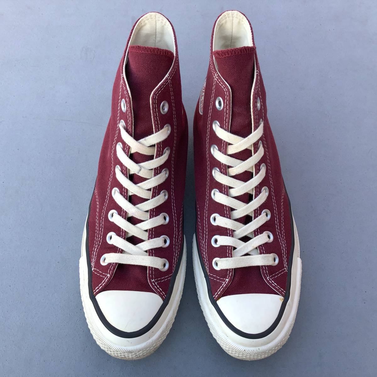 CONVERSE ADDICT CHUCK TAYLOR CANVAS HI MAROON US9 27.5cm CHUCKTAYLOR チャックテイラー マルーン ワインレッド 赤(27 ...