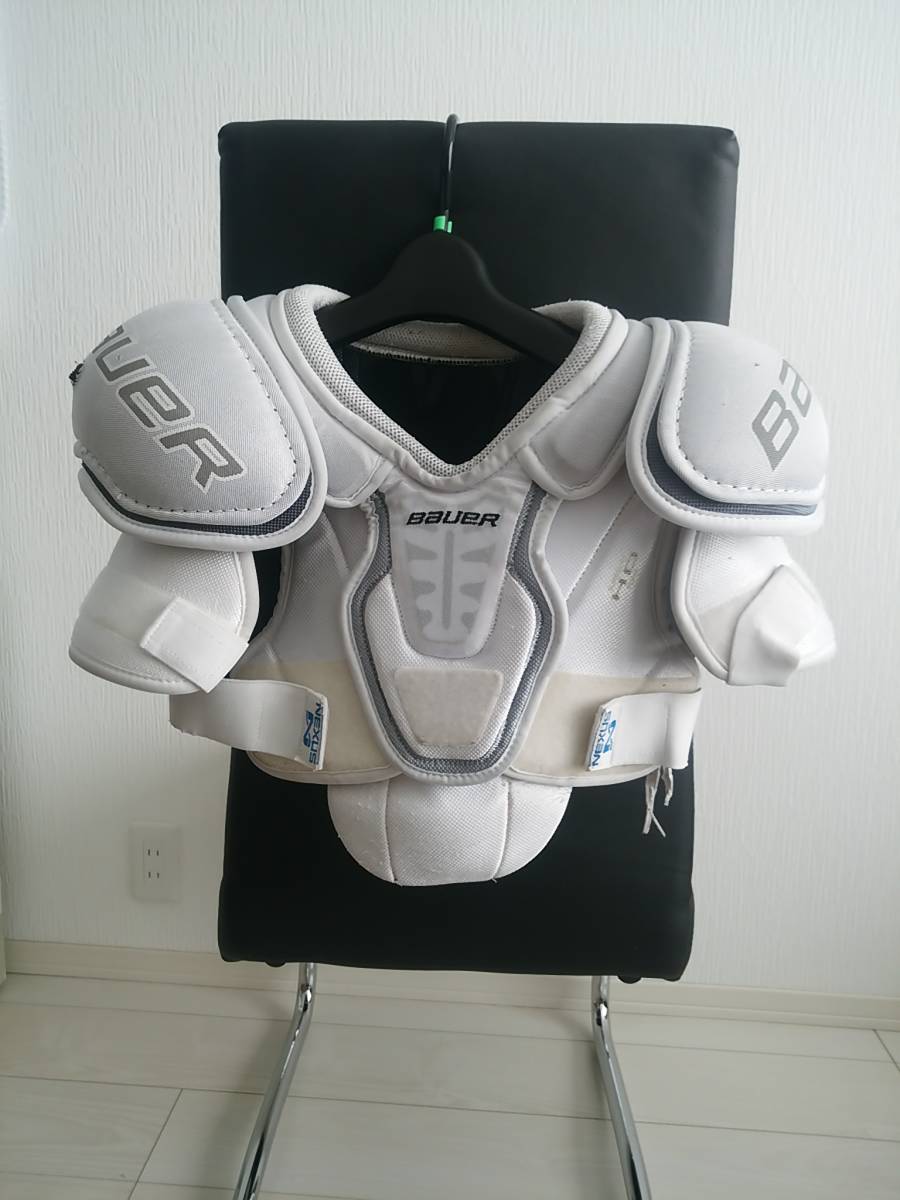Bauer アイスホッケー ショルダー ジュニア Mサイズ(アイスホッケー)｜売買されたオークション情報、yahooの商品情報をアーカイブ公開 - オークファン（aucfan.com）