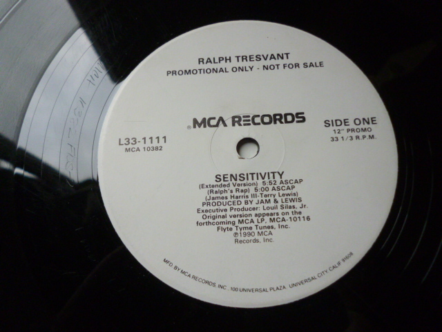 Ralph Tresvant / Sensitivity 試聴可 メロウR&B US盤 12 横揺れの気持ちいいグルーヴィサウンド(R&B ...