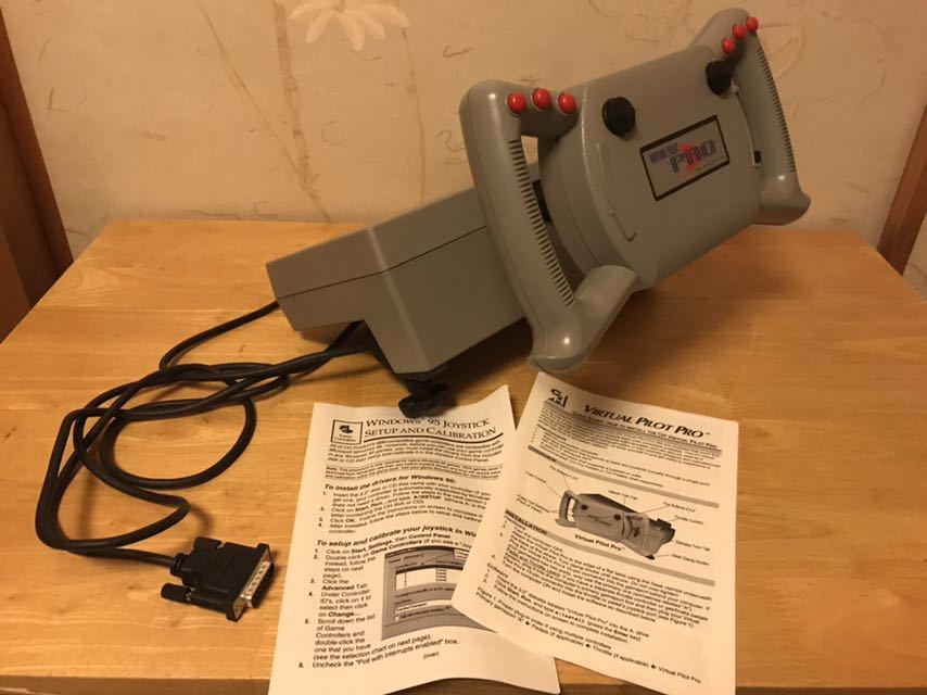 CH Products Virtual Pilot PRO バーチャル パイロット プロ フライトシミュレーター 名器 コントローラ レア ...