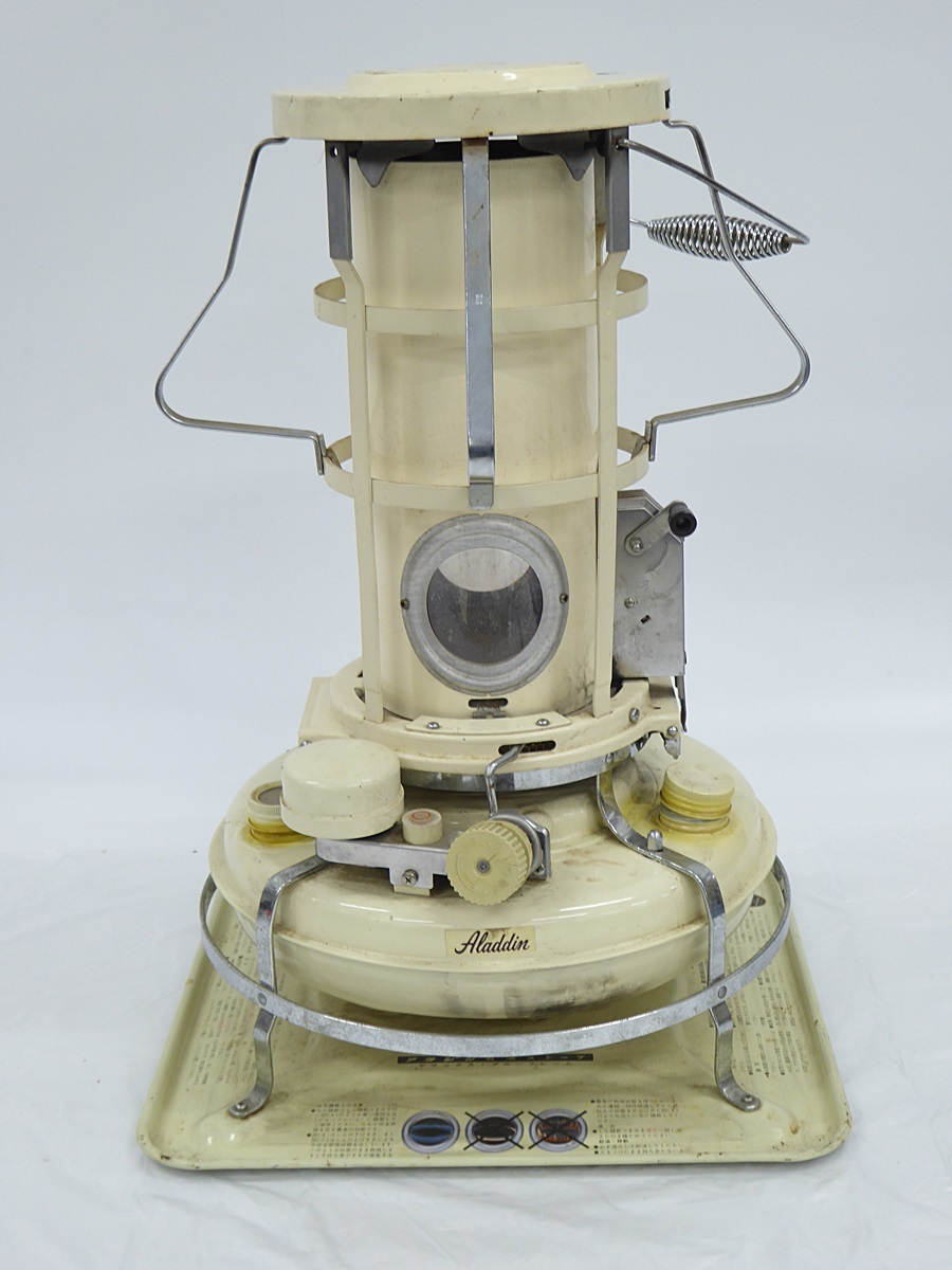 01 07-135562-20 Aladdin アラジン 石油ストーブ J38004 しん上下式対流型 ディック家庭機器 アンティーク 札07 ...