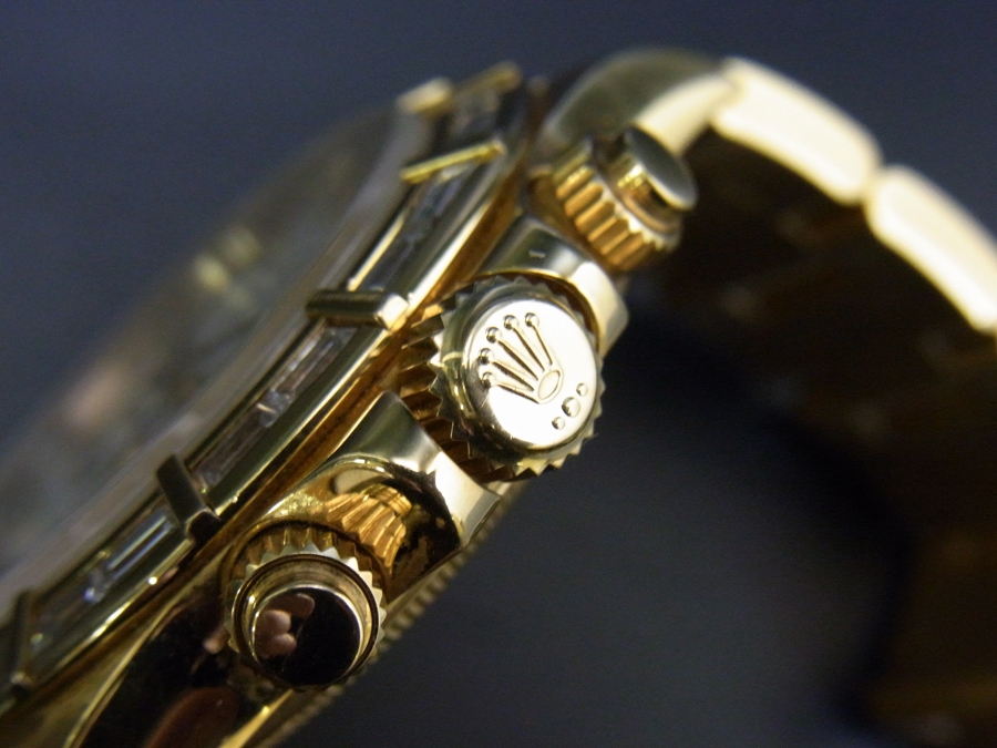 ROLEX ロレックス デイトナ Ref.16568 K18YG 8Pダイヤ バケットダイヤベゼル W番(本体)｜売買されたオークション情報 ...