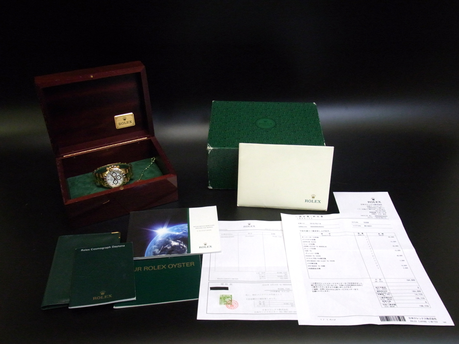 ROLEX ロレックス デイトナ Ref.16568 K18YG 8Pダイヤ バケットダイヤベゼル W番(本体)｜売買されたオークション情報 ...