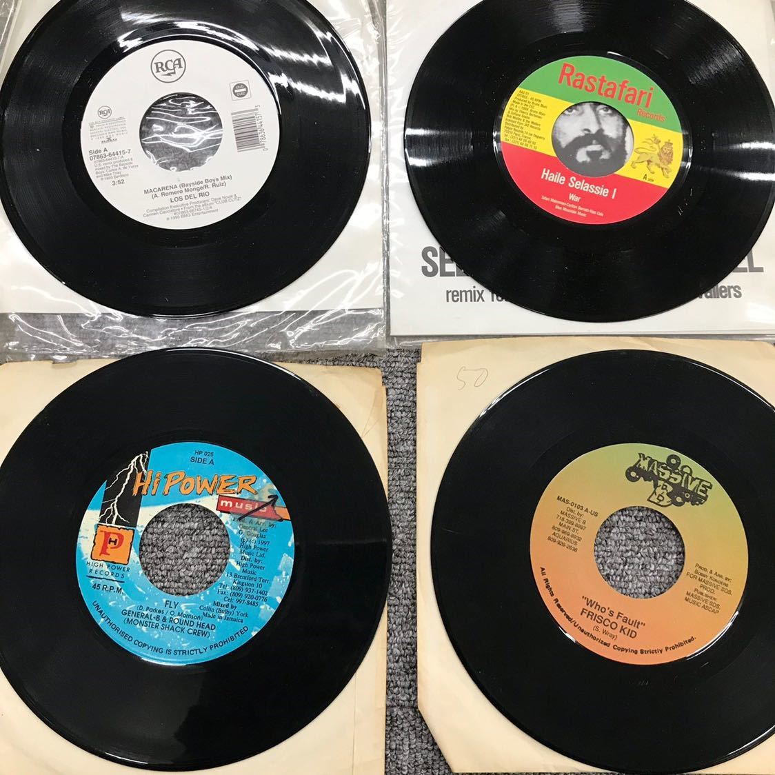 レゲエ レコード 20枚 7inch TERRY LINEN RED DRAGON SHABBA RANKS RED FOX BUJU ...