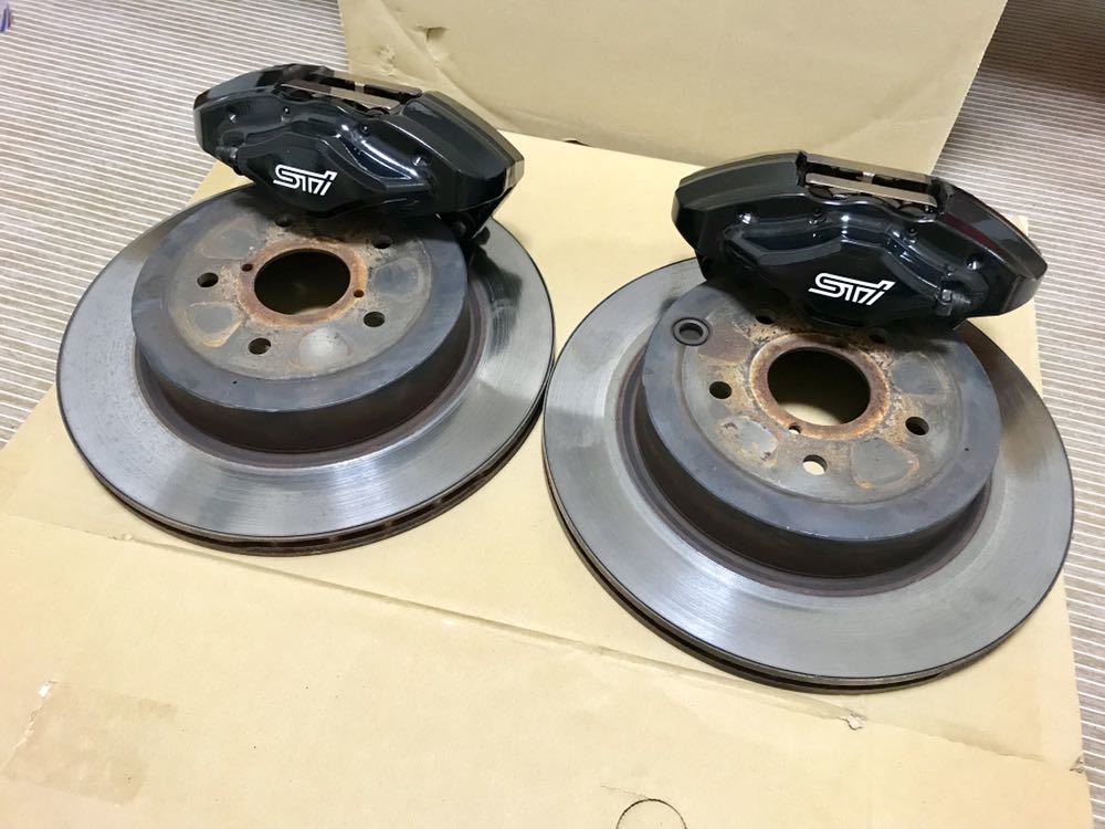 スバル WRX STI タイプS VAB ブレンボ リアキャリパー 86 BRZ レガシィ BM BR GRB GVB GVF GRF(ブレーキキャリパー)｜売買されたオークション情報 ...
