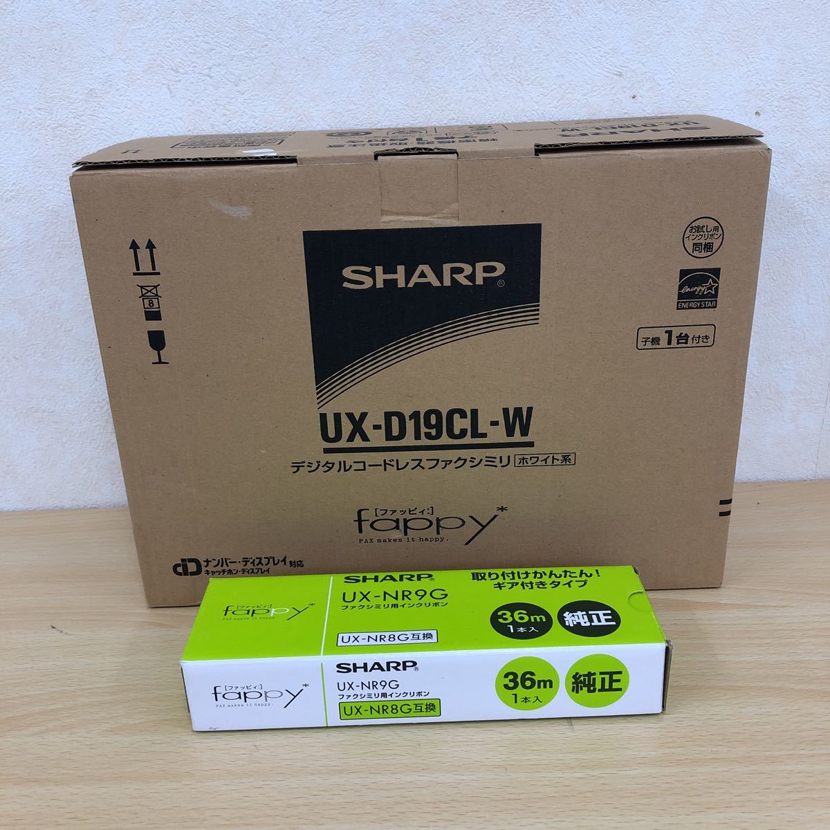 品 現状 SHARP デジタルコードレスファクシミリ UX-D19CL ホワイト ファッピィ 子機1台付き シャープ(電話機一般)｜売買されたオークション情報、yahooの商品情報をアーカイブ ...