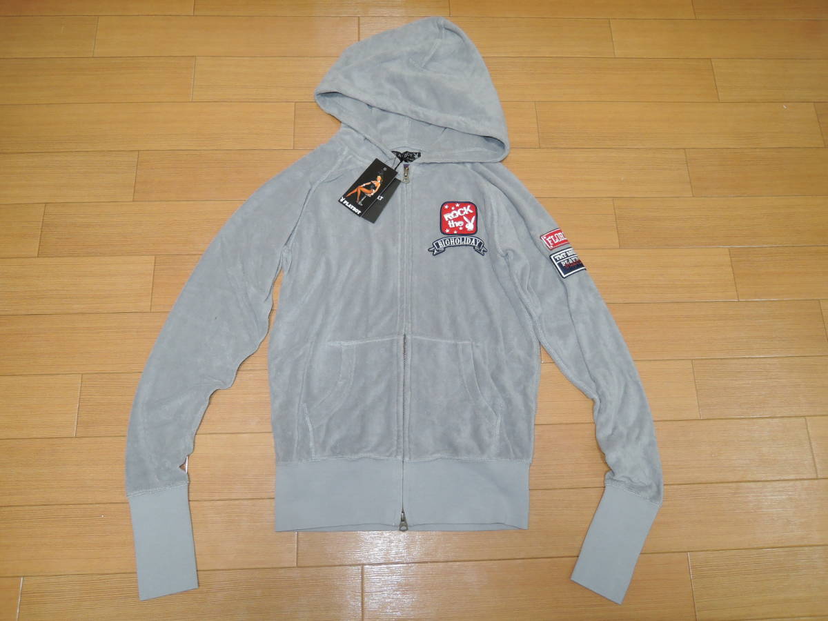 TMT × PLAYBOY パイル地系 ジップ パーカー M 灰 プレイボーイ ティーエムティー(その他)｜売買されたオークション情報、yahooの商品情報をアーカイブ公開 - オークファン ...