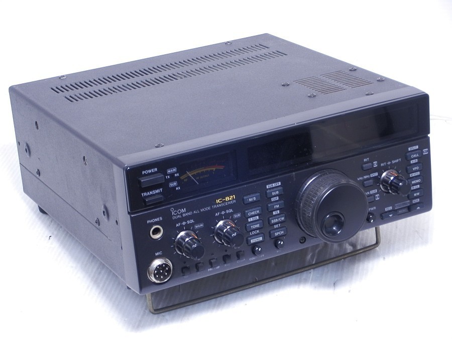 完動品 IC-821アイコム 144mhz＆430mhzデュアルバンド オールモード トランシーバー(固定)｜売買されたオークション情報 ...