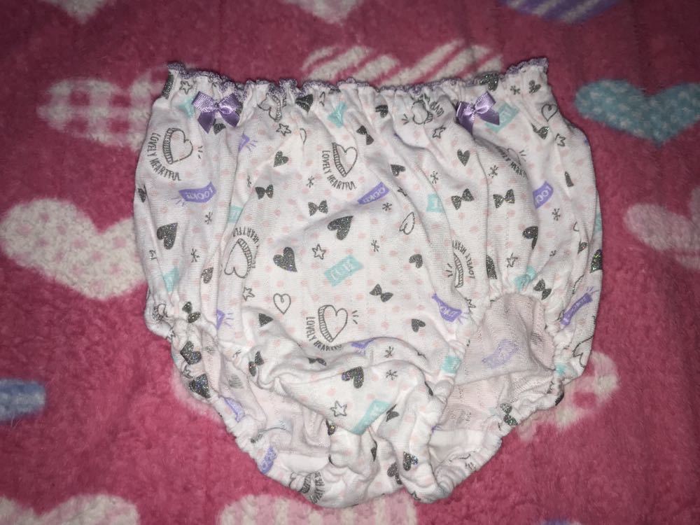 JS 小学生 ジャンク 難あり 記名 春夏用 女の子向け 綿100% 薄手 パンツ ショーツ ちびパン たんす整理品 エコ商品 キラキラ 白 ...