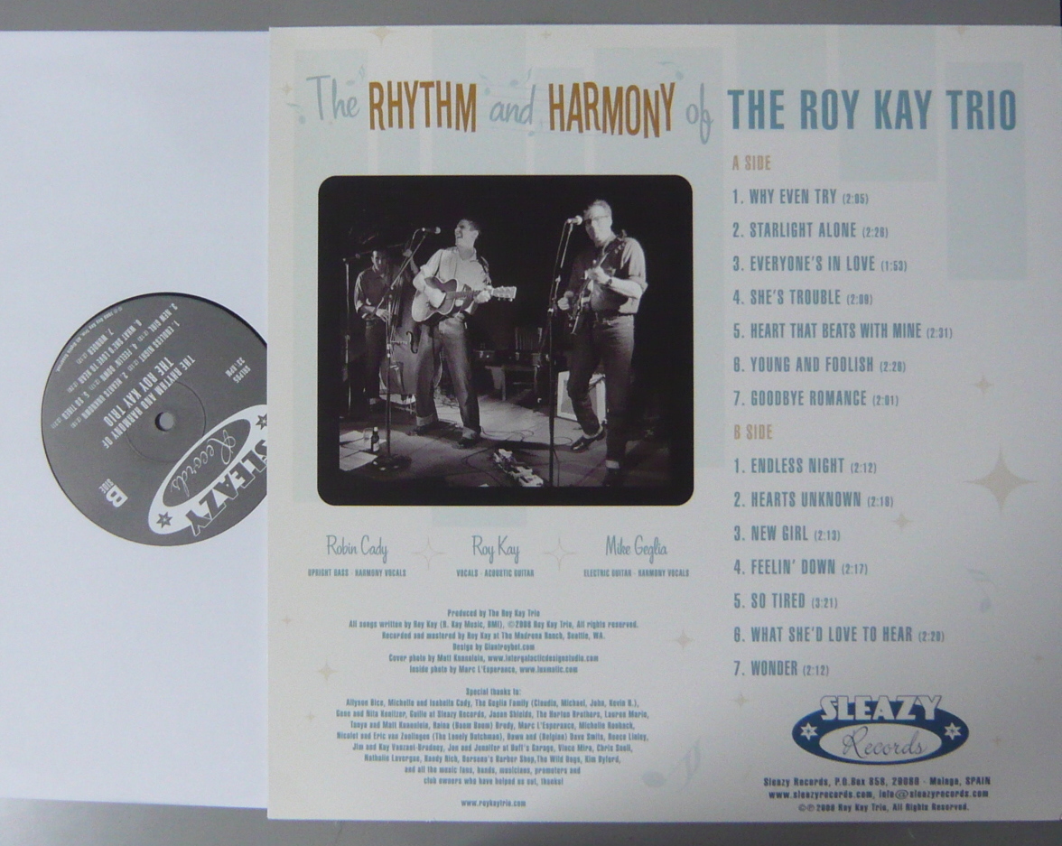 LP THE ROY KAY TRIO/THE RHYTHM AND HARMONY OF/SPAIN ORIGINAL ...