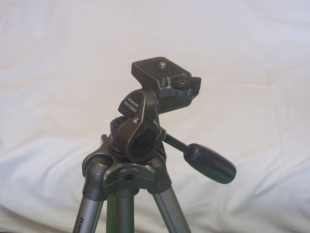 Y80-917 ハクバ HAKUBA HG-204LT PH-G22 チタンカラー 三脚 超 同梱不可商品(三脚)｜売買されたオークション情報 ...