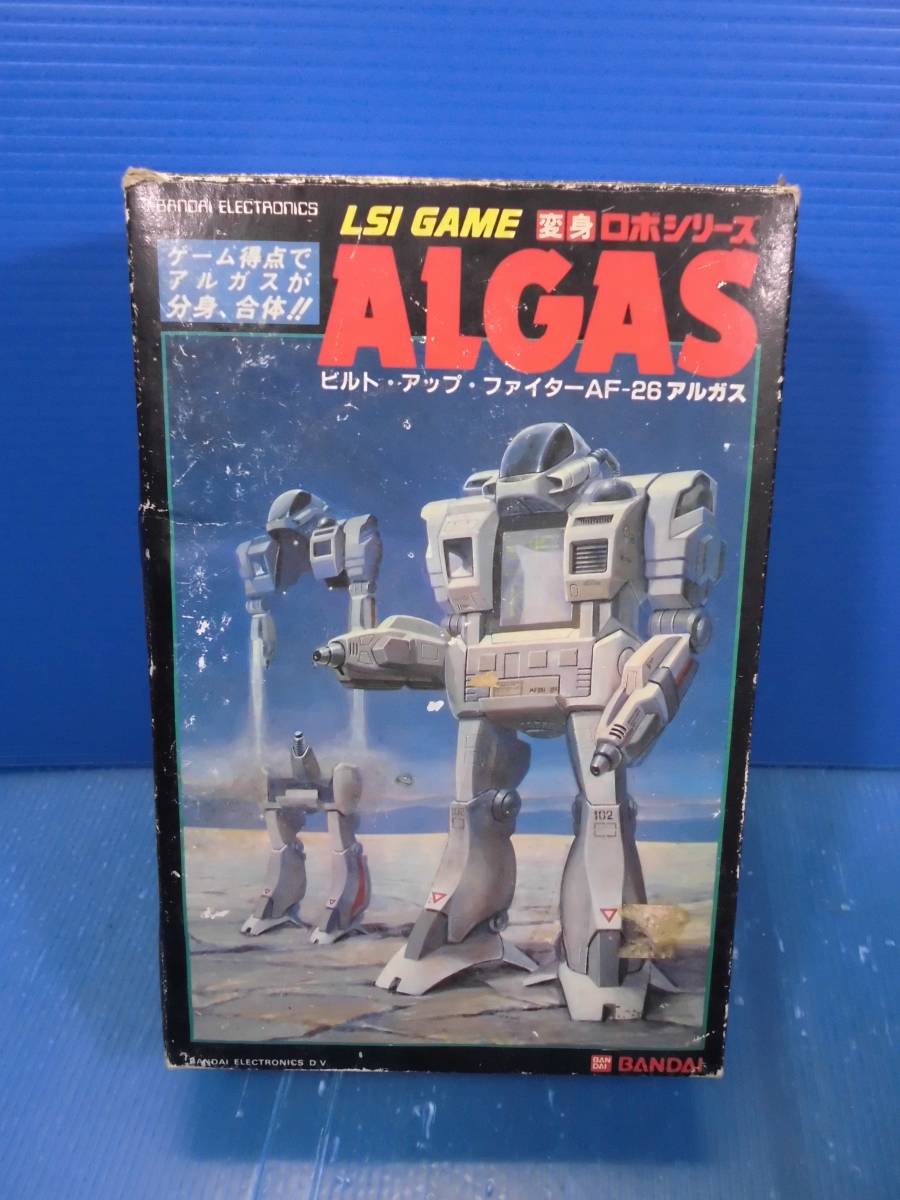 LSIゲーム/変身ロボシリーズ ALGAS:ビルド アップ ファイター AF-26アルガス バンダイ(携帯型)｜売買されたオークション情報、yahooの商品情報をアーカイブ公開 ...