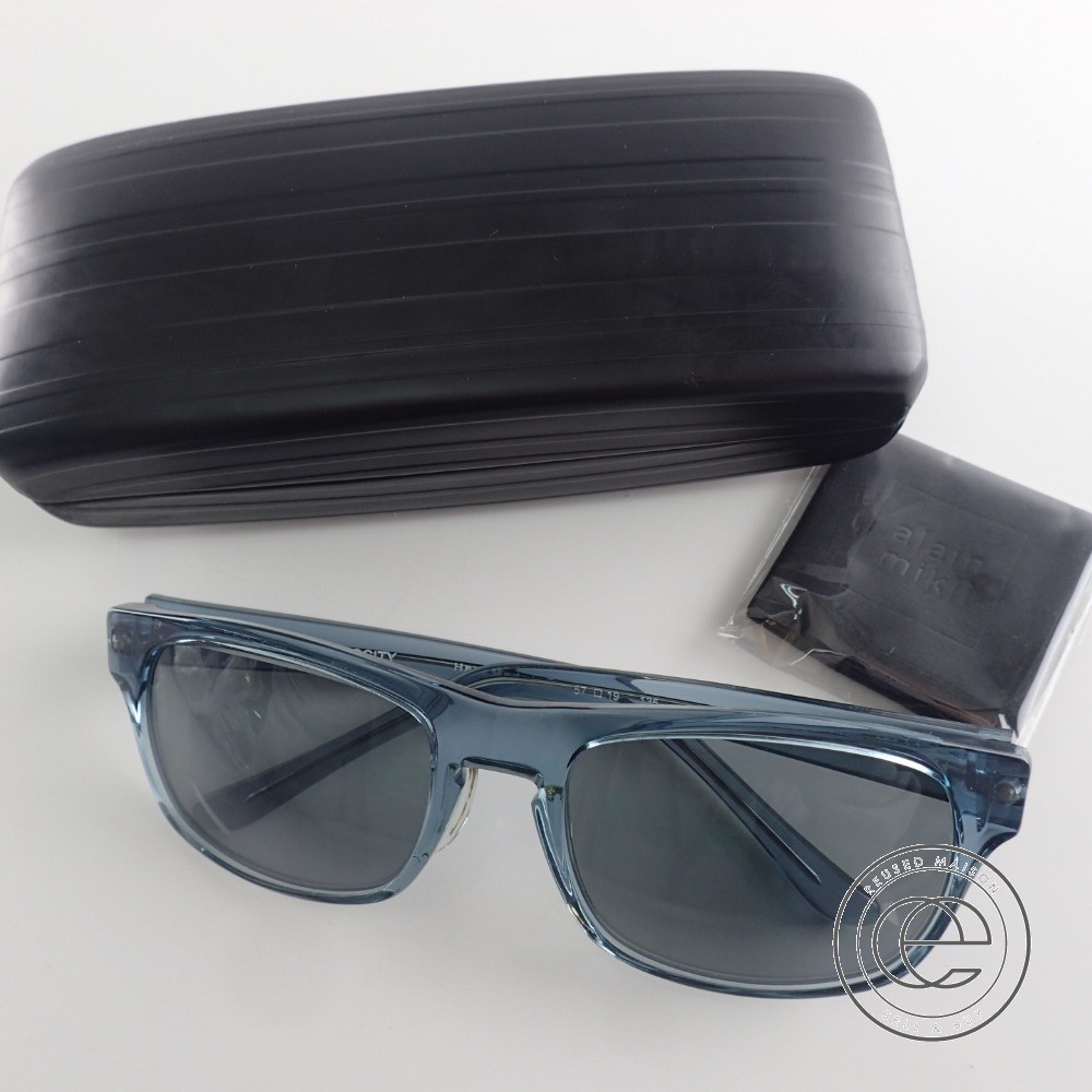 綺麗 alain mikli アランミクリ STARCK EYES スタルクアイズ PL1017 BIOCITY サングラス 57 19 ...