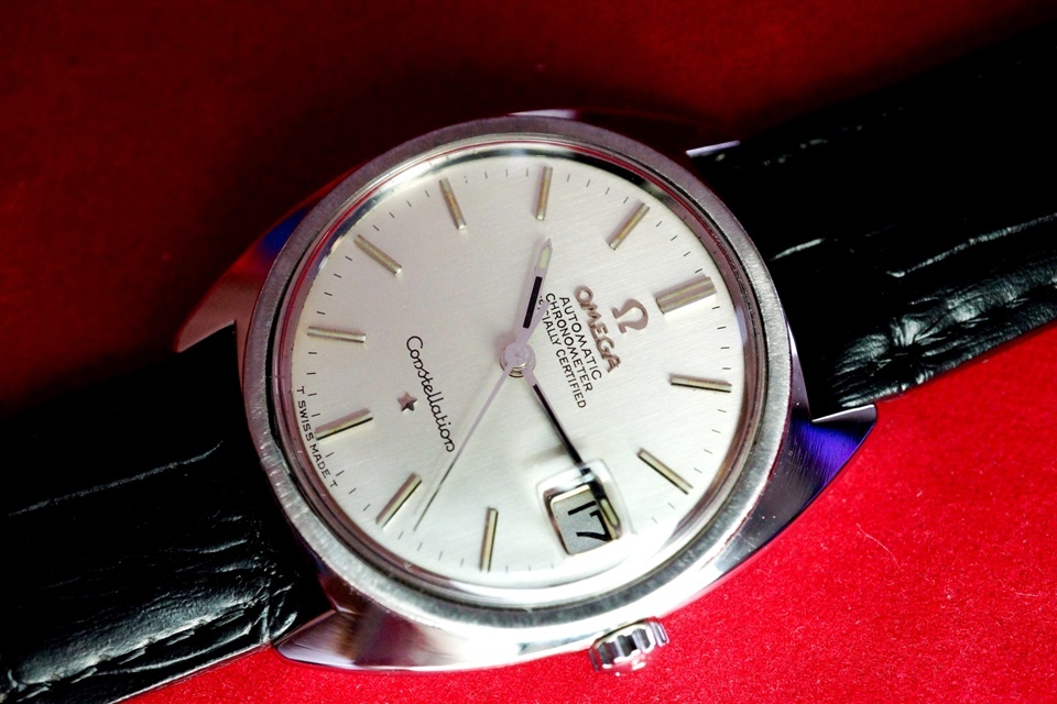 OH済 オメガ コンステレーション OMEGA cal.564 OMEGA 自動巻き 1967年 アンティーク メンズ腕時計 オーバーホール済 ...