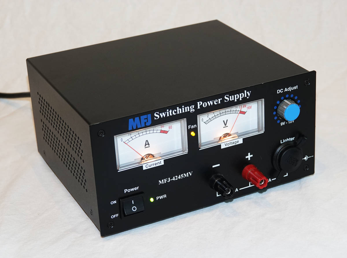 MFJ-4245MV 45A Maxスイッチング電源 TS-480HXや200W DCリニアアンプに最適(アクセサリ)｜売買されたオークション ...