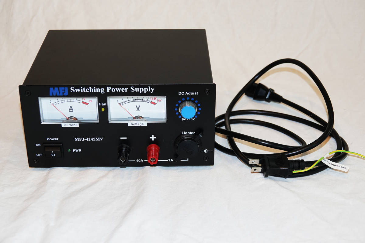 MFJ-4245MV 45A Maxスイッチング電源 TS-480HXや200W DCリニアアンプに最適(アクセサリ)｜売買されたオークション ...