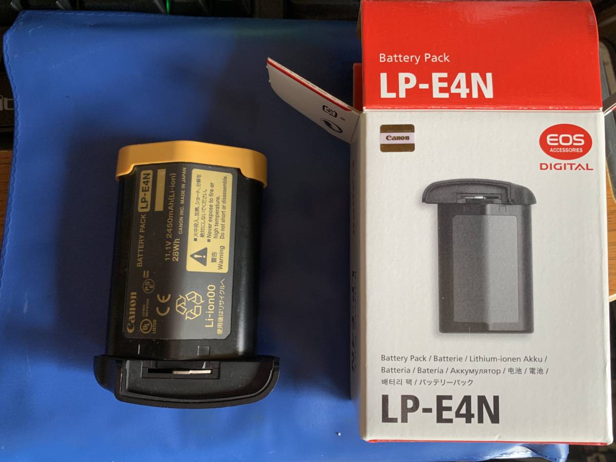 CANON 純正 LP-E4N 劣化なし(キヤノン)｜売買されたオークション情報、yahooの商品情報をアーカイブ公開 - オークファン（aucfan.com）