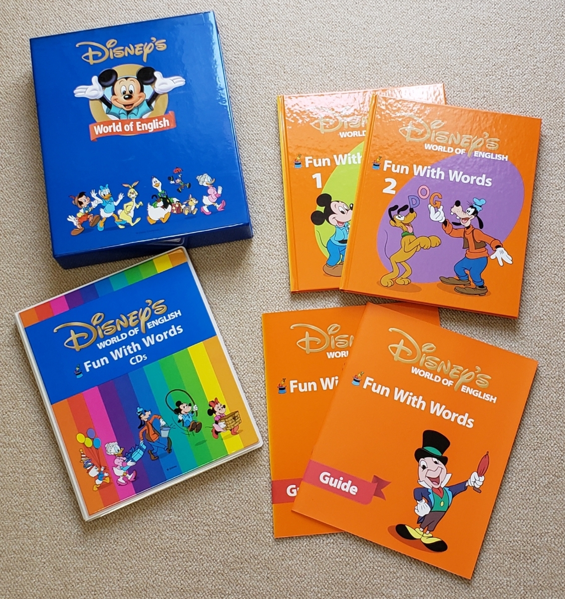 ディズニーの英語システム Fun With Words CD ブック ガイドセット(子ども英語)｜売買されたオークション情報、yahooの商品情報をアーカイブ公開 - オークファン ...