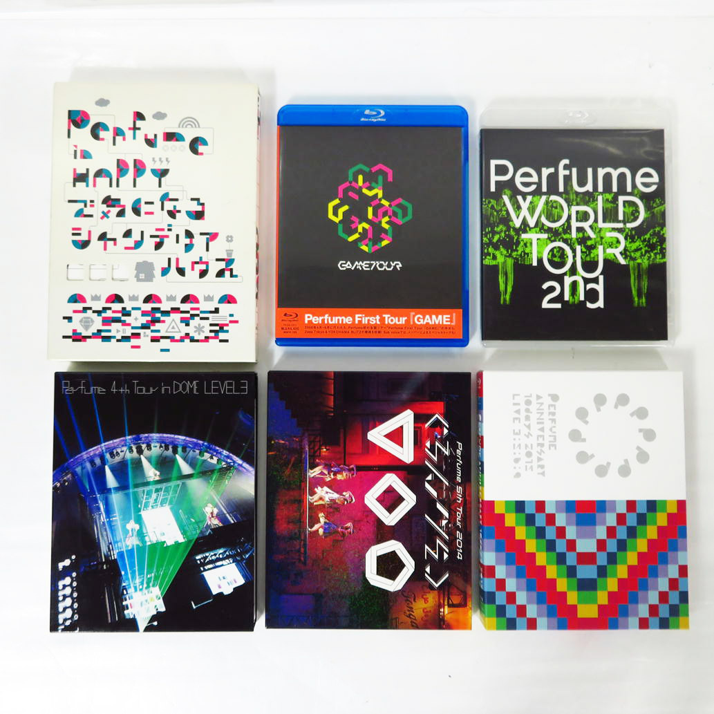 BD Perfume BD DVD6本セット パフューム First Tour GAME /Perfume WORLD TOUR 2nd ...