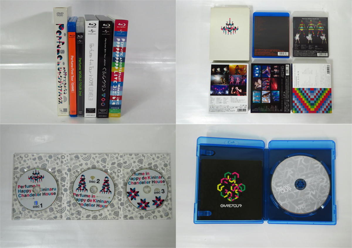 BD Perfume BD DVD6本セット パフューム First Tour GAME /Perfume WORLD TOUR 2nd ...