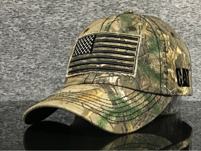 品 83C お洒落 Caterpillar CAT キャタピラー 迷彩キャップ 帽子 雰囲気抜群のREALTREEウット系迷彩柄デザイン 57 ...