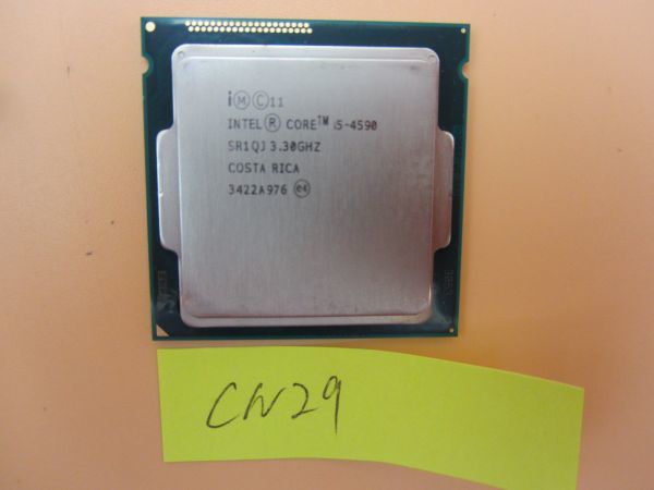 Cpu Intel Core i5-4590 SR1Q3 3.30GHZ Costa Rica 管CN29(Core i5)｜売買された ...