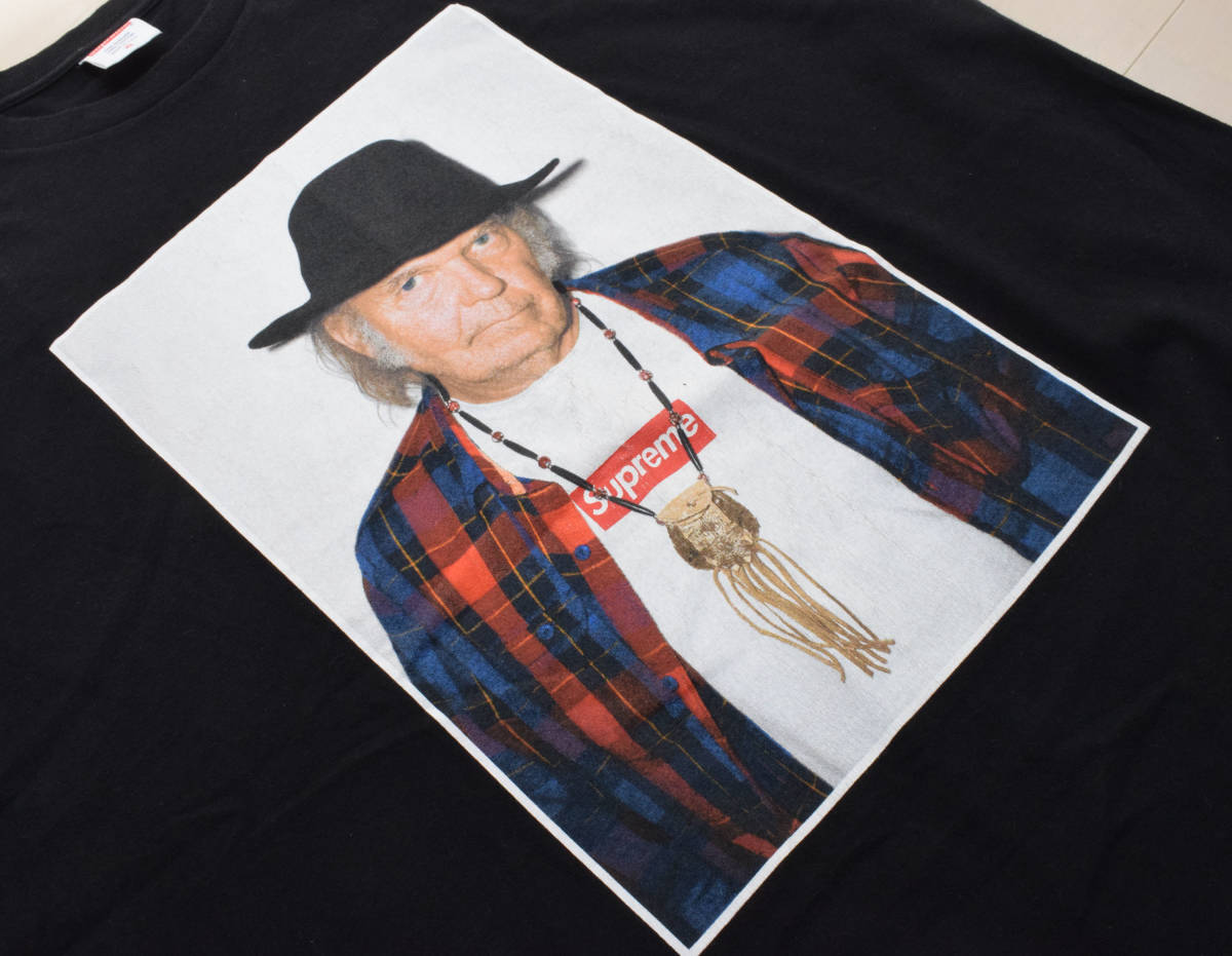 サイズ 本物 15SS supreme シュプリーム Neil Young ニールヤング TEE Tシャツ BLACK XL(XLサイズ以上)｜売買されたオークション情報、yahooの商品情報 ...