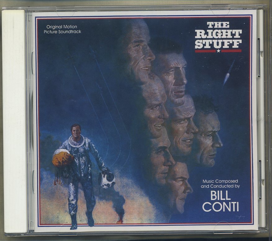 サントラ/BILL CONTI The Right Stuff/ザ ライト スタッフ(SF、ファンタジー)｜売買されたオークション情報 ...