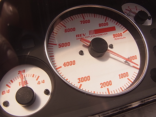 絶版超超 NA6CE NA8C ユーノス ロードスター アートワークスデワ ゲージ フェイス AWD Gauge Face Version ...