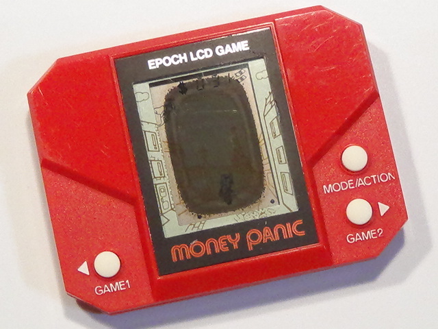 マネーパニック ジャンク お金 MONEY PANIC EPOCH 1982 日本製 エポック社 レトロ 電子 液晶 ゲーム lsi lcd ...