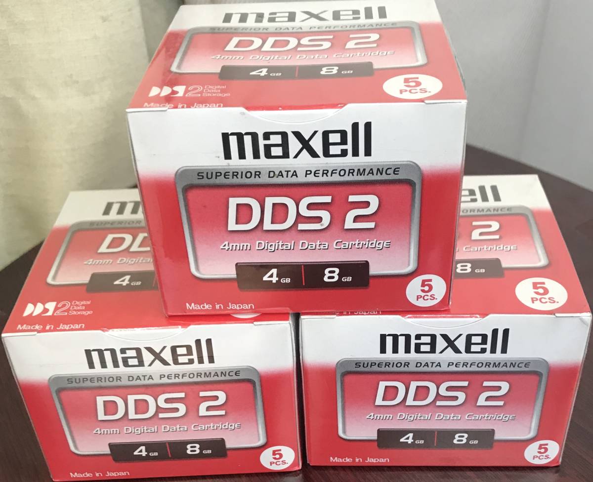 まとめ売り特価 日立マクセル DDSデータカートリッジHS－4／120S XJ DDS－120 3箱 計15パックセット(その他)｜売買されたオークション情報、yahooの商品情報をアーカイブ ...