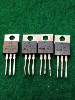 Power MOSFET IRFB4321 VDSS＝150V RDS ON ＝12mΩ ID＝85A 4本セットの出品取り外し品送料全国一律 ...