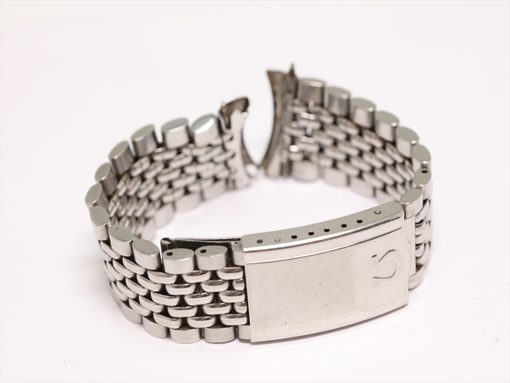 1円 正規良品 オメガ/OMEGA 純正ベルト 18㎜ 1036 ライスブレス シルバーカラー SS 腕時計用 イ488(ベルト、ブレスレット)｜売買されたオークション情報、yahooの商品 ...
