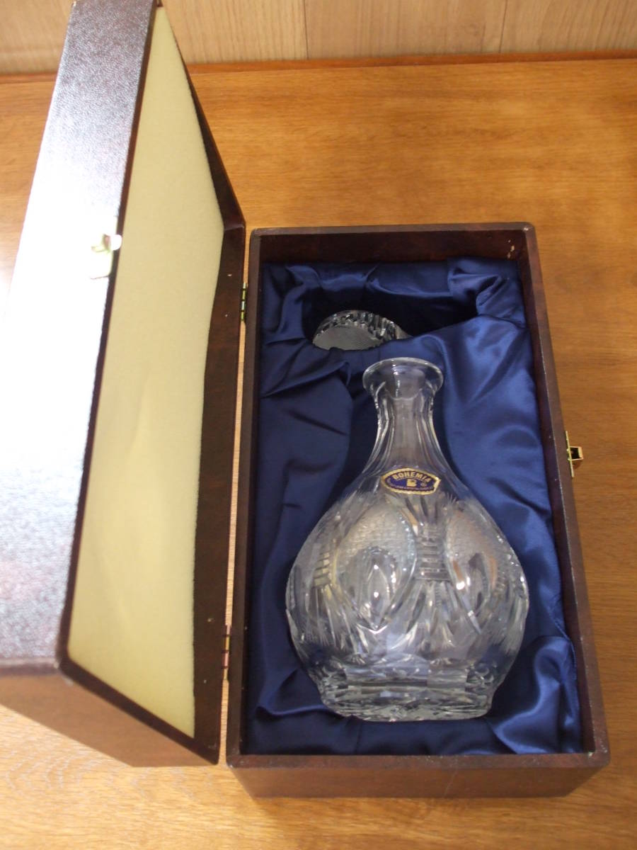 ⑥ ボヘミアクリスタル BOHEMIA ボヘミアクリスタル デカンタ Made in Czech Republic(デカンタ)｜売買されたオークション情報、yahooの商品情報をアーカイブ公開 ...