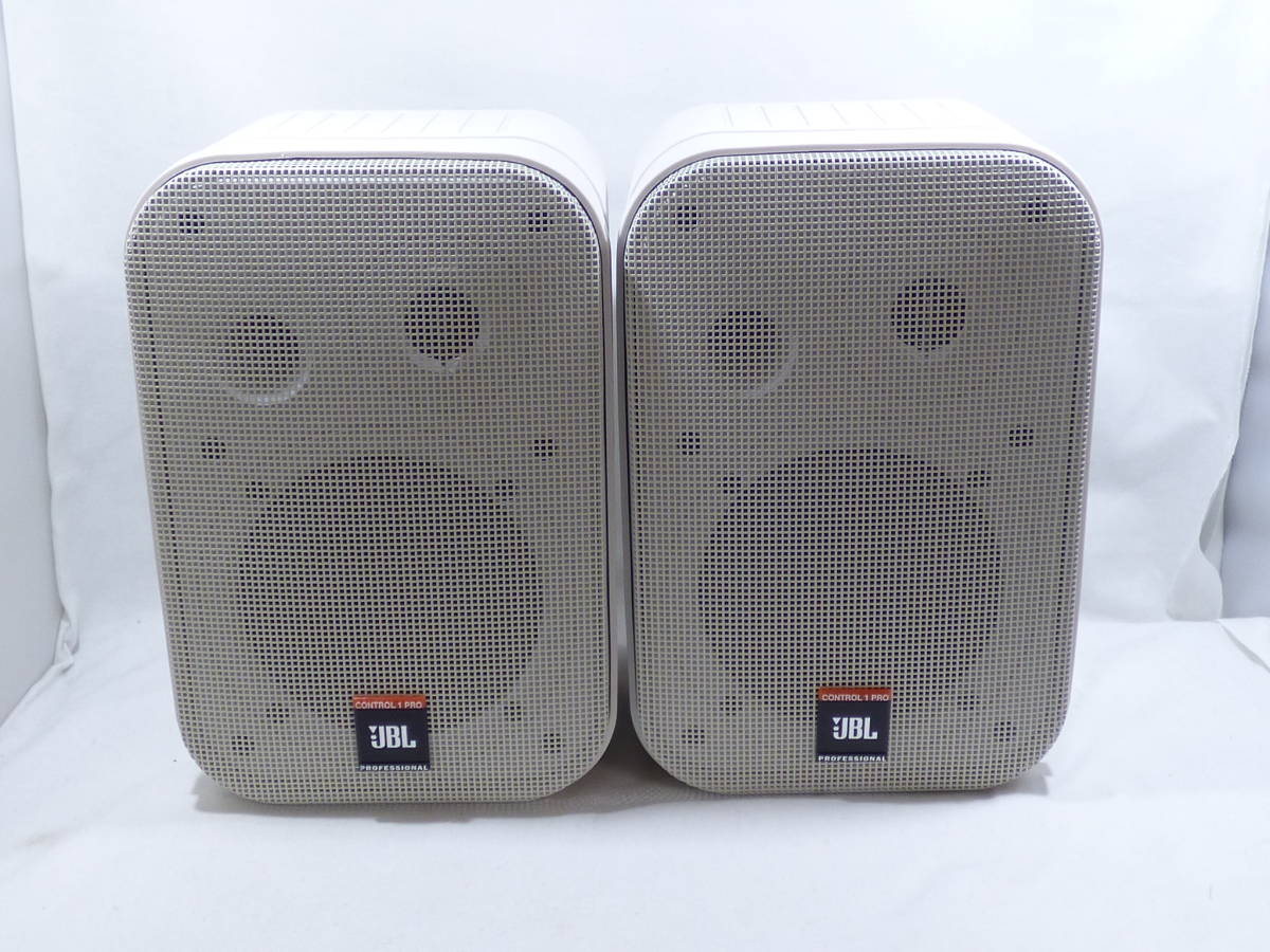 JBL CONTROL 1 PRO ホワイト White 2way コンパクトスピーカー ペア 送料800円(スピーカー本体)｜売買された ...