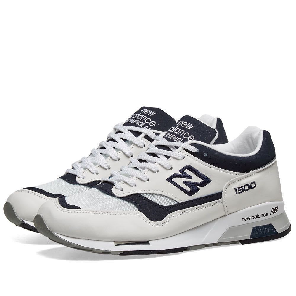 即発送 27.5cm us9.5 New Balance M1500WWN MADE IN ENGLAND WHITE NAVY m1700 ...