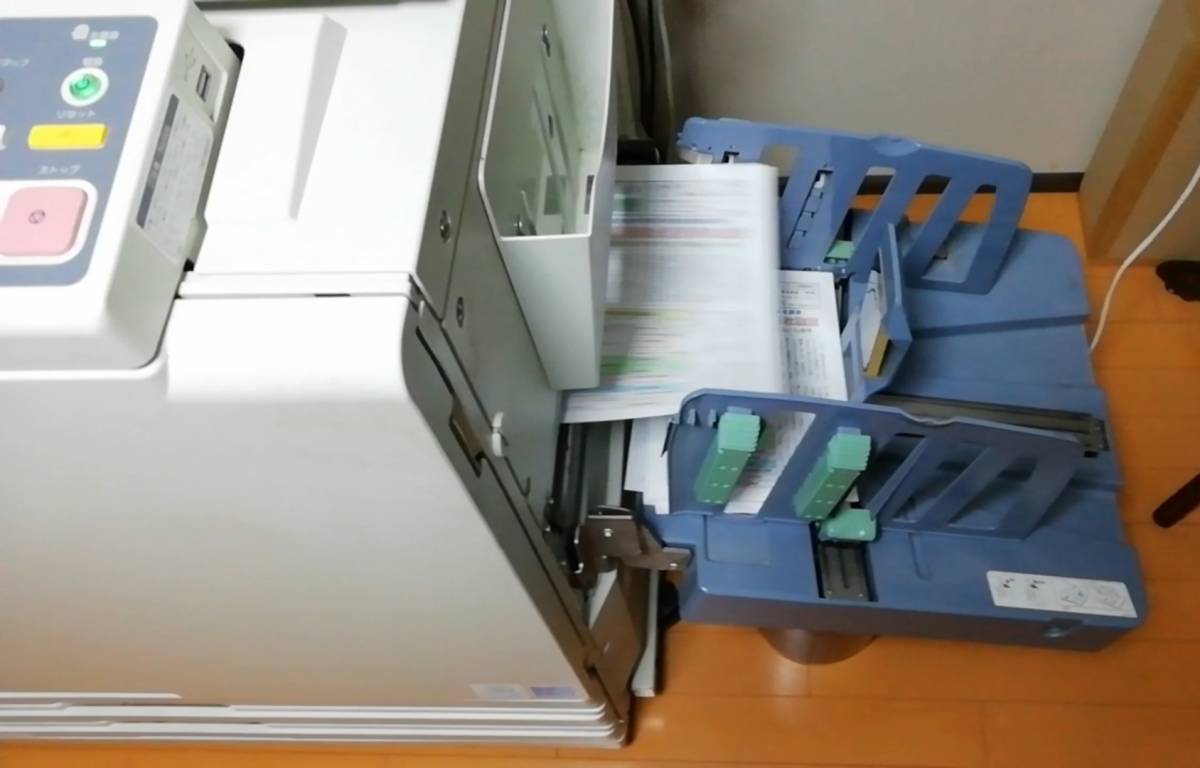 RISO A3対応 業務用高速カラープリンター ORPHIS X7250 オルフィス 専用スタンド付きスキャナ オートフェンス排紙台付属 動画あり(本体)｜売買されたオークション情報 ...