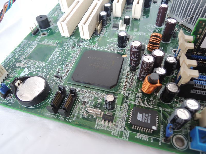 Fujitsu Siemens D1755 S478 Pentium4 マザーボード Pen4-3GHzクーラー/1G MEM/電源/フロント ...