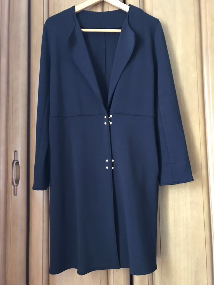 秋コート ネイビー 9AR(Mサイズ)｜売買されたオークション情報、yahooの商品情報をアーカイブ公開 - オークファン（aucfan.com）