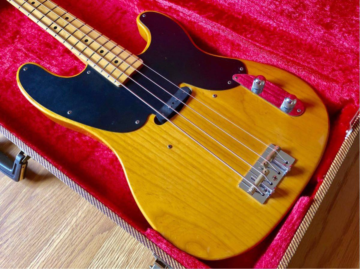 Fender JAPAN フェンダージャパン OPB-54 オリジナルプレシジョンベース 弦裏通しブリッジに交換(フェンダー)｜売買された ...