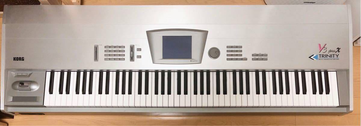 KORG TRINITY V3 PRO X ミュージックワークステーション 88鍵 ピアノタッチ(コルグ)｜売買されたオークション情報 ...