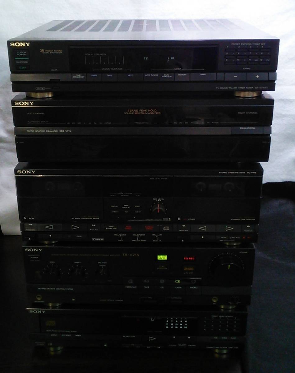 SONY ソニー ST-V715 / SEQ-V715 / TC-V715 / TA-V715 / CDP-V715(システムコンポ)｜売買さ ...