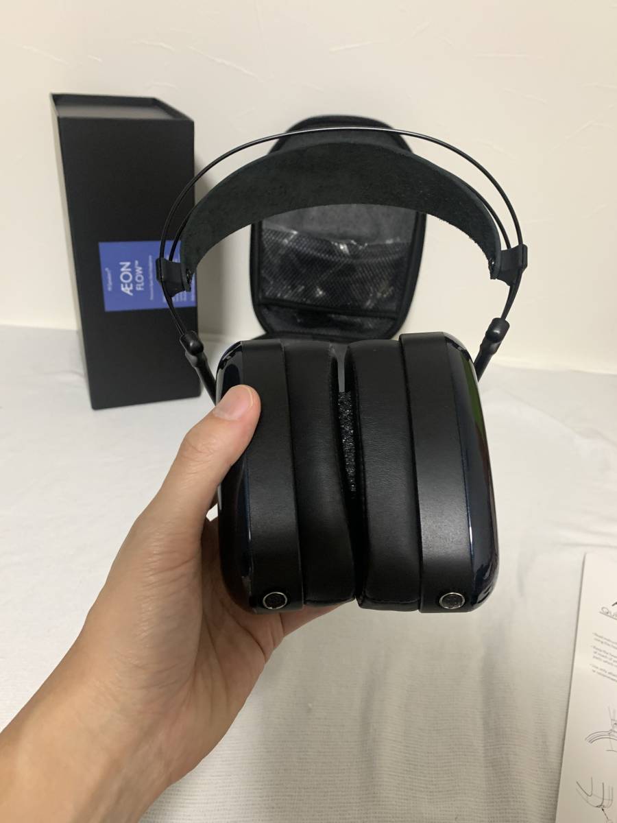 真新しい MrSpeakers Aeon Flow Open ヘッドフォン XLR 4ピン ケブル Oppo Focal Hifiman Meze Beyerdynamic ...